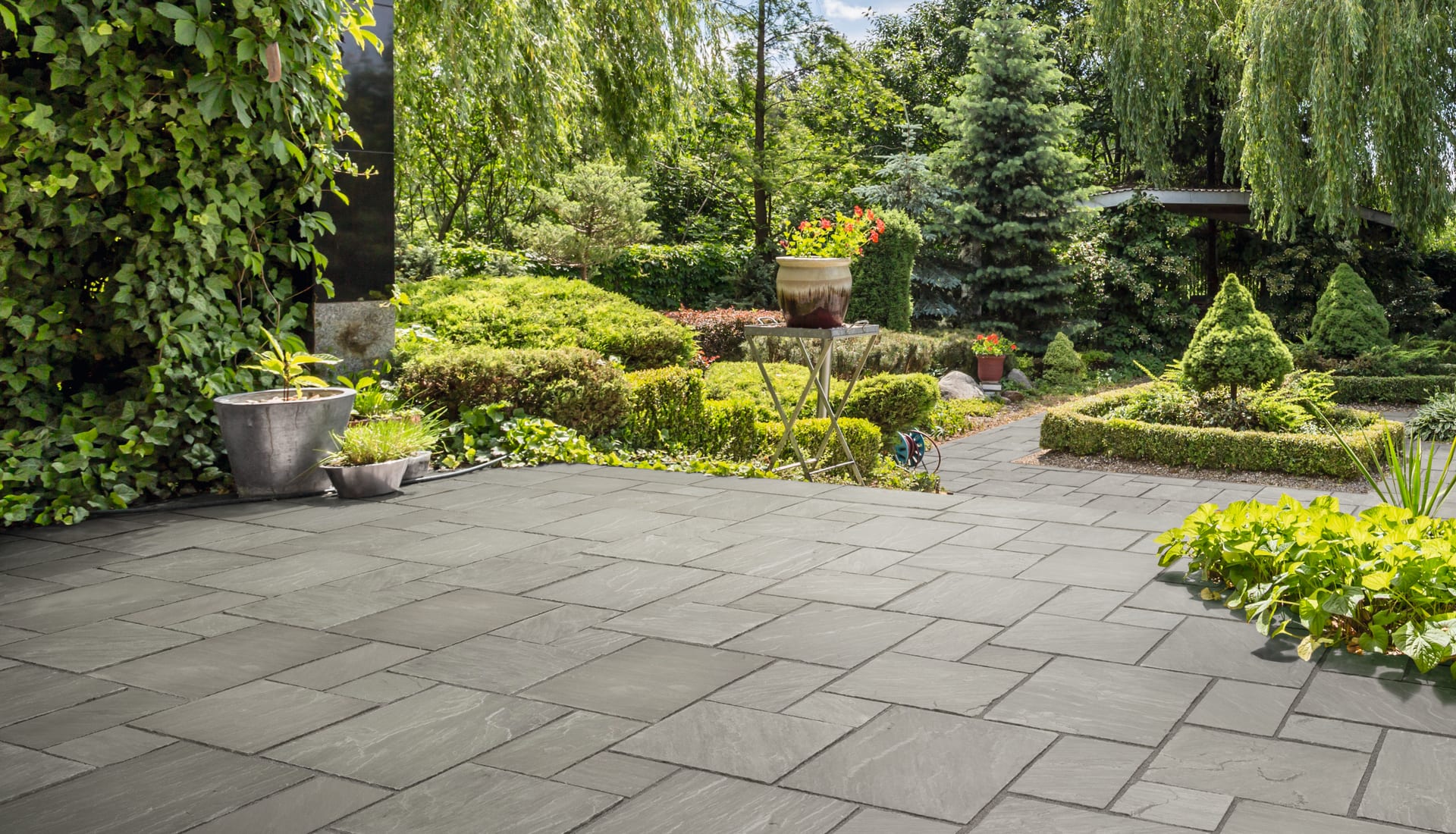 Marketstone Riven Sandstone Garden Paving | Stonemarket